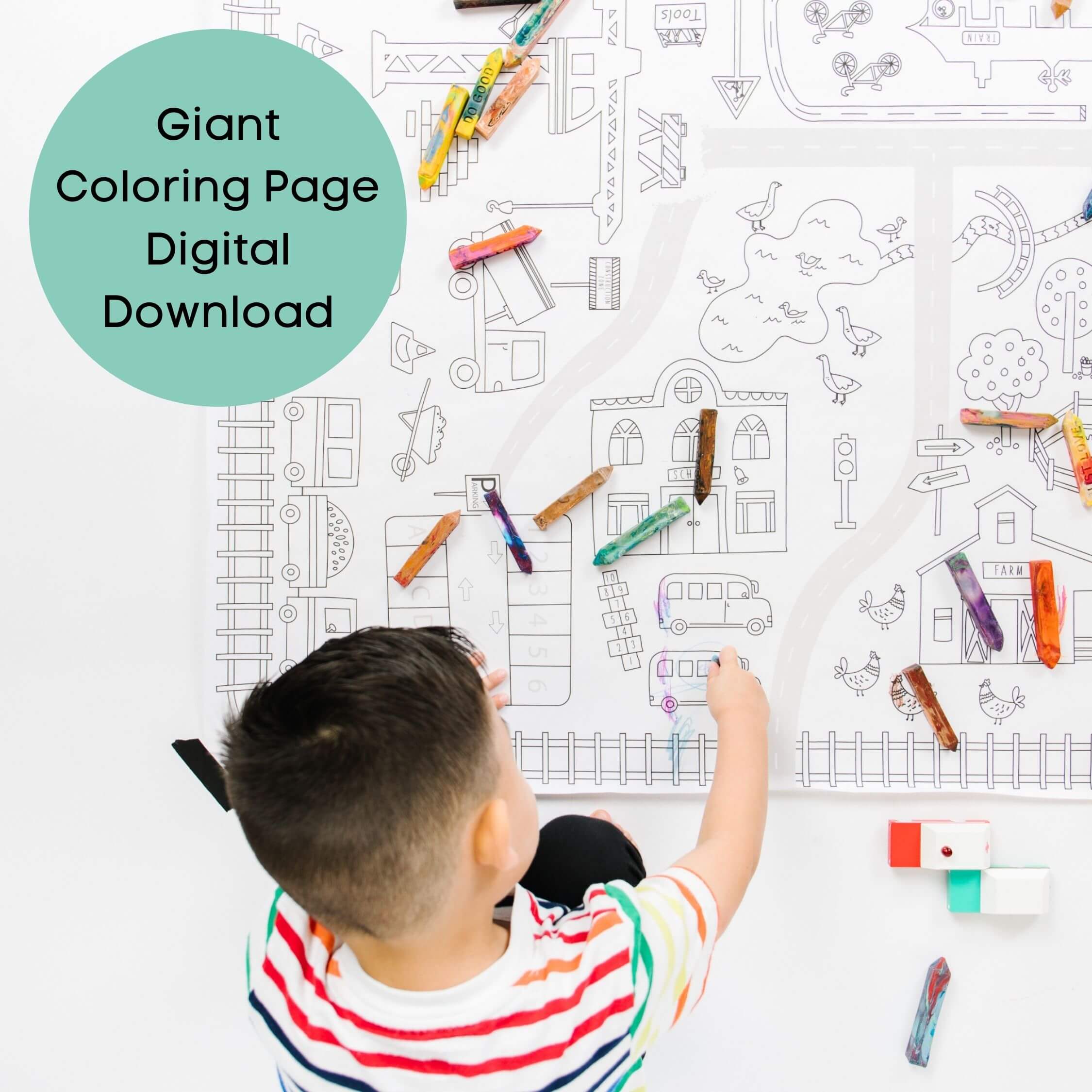 heavy equipment coloring pages